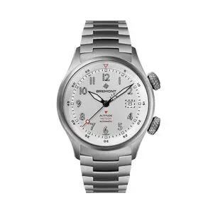 BREMONT Altitude Mb Meteor Silver Dial Watch, 42mm - Titanium