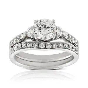Benbridge Diamond Bridal Set 14k - Wg