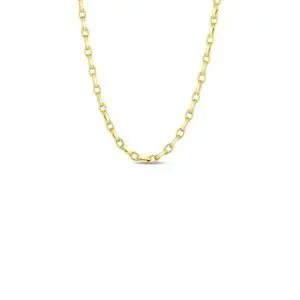 Roberto Coin 18k Yellow Gold Almond Link Chain Necklace - Yg