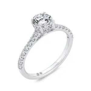 BELLA PONTE 14k Engagement Ring Setting - Wg