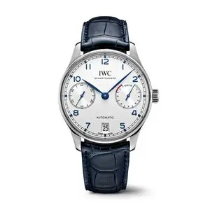 IWC SCHAFFHAUSEN Portugieser Automatic Silver Dial Watch, 42.3mm - Stainless Steel
