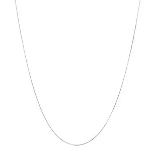 Benbridge 14k White Gold 18-inch Box Chain Necklace - Wg