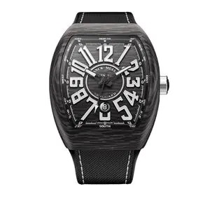 Franck Muller Vanguard Classic Carbon Watch - Carbon Fiber