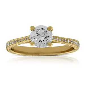 Benbridge Diamond Engagement Ring 14k - Yg