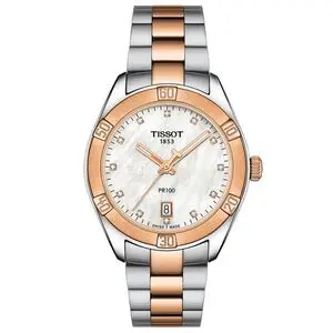 TISSOT Pr 100 Sport Chic 36mm Watch - Stainless Steel