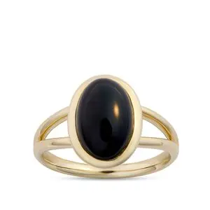 Benbridge Agate Ring - Black