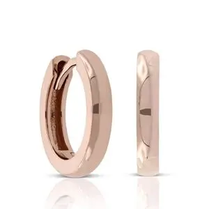 Benbridge 14k Rose Gold Huggie Hoop Earrings - Rg