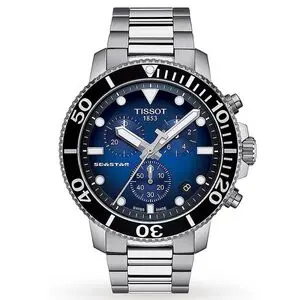 TISSOT Seastar 1000 45.5mm Watch - Stainless Steel