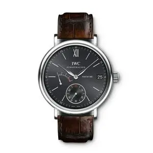 IWC SCHAFFHAUSEN Portofino Hand-wound Eight Days Watch - Stainless Steel