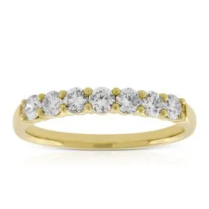 IKUMA Canadian Diamond Band 14k, 1/2 Ctw - Yg