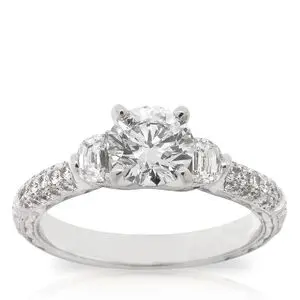 Benbridge Diamond 3-stone Ring - Wg
