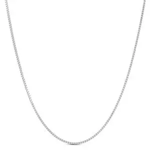 Benbridge Adjustable Box Chain Necklace - Wg