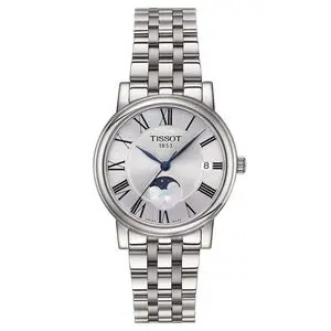 TISSOT Carson Premium Silver Dial Watch 32mm - Stainless Steel