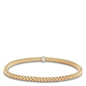 TOSCANO 14k Yellow Gold Bangle Bracelet - Tt