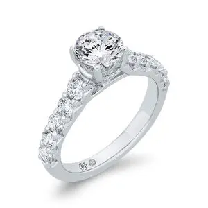 BELLA PONTE Platinum Diamond Engagement Ring Setting Bx0038e-44l-1.00 - Plt