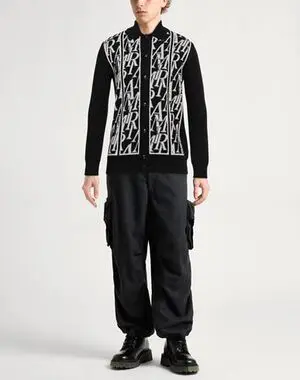 Amiri Logo-print Wool Cardigan
