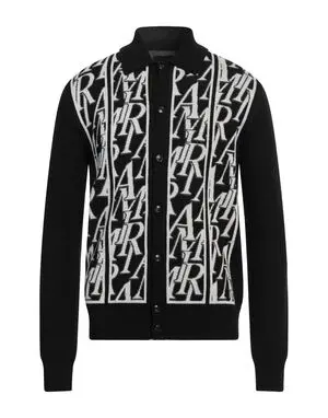 Amiri Logo-print Wool Cardigan