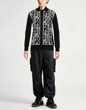 Amiri Logo-print Wool Cardigan