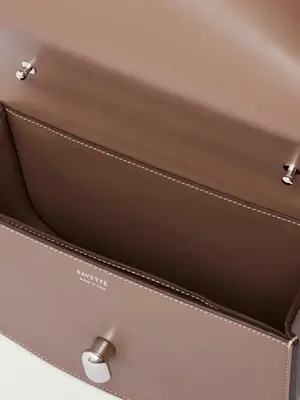 Savette Tondo 22 Leather Shoulder Bag