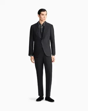 Giorgio Armani Devorè Velvet Shirt