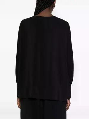 Ermanno Scervino Cuffed Blouse - Black
