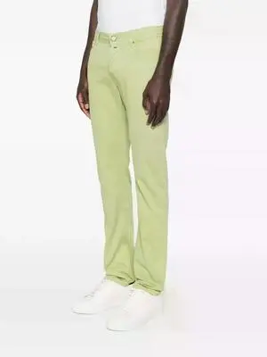 Jacob Cohen Buttoned Slim-fit Jeans