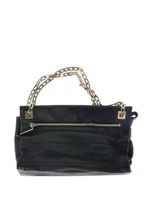 Victoria Beckham Leather Shoulder Bag With Chain Strap