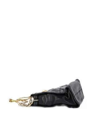 Victoria Beckham Leather Shoulder Bag With Chain Strap