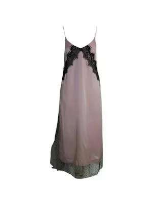 Red Valentino Lace-trimmed Midi Dress - Pink