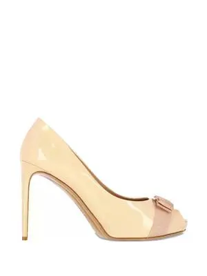 Ferragamo Peep Toe Pumps