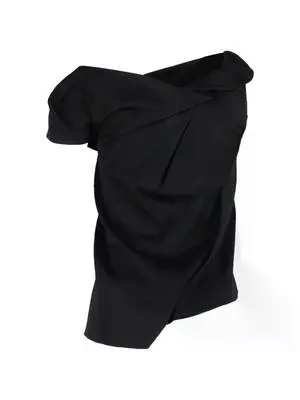 Roland Mouret Asymmetric Draped Top