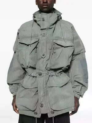 MAISON MARGIELA Hooded Multi-pocket Coat