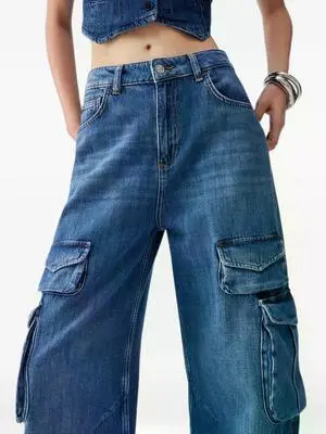 Liu Jo Straight-leg Cargo Jeans