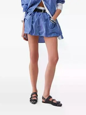 Liu Jo Striped Mini Skirt