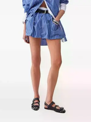 Liu Jo Striped Mini Skirt