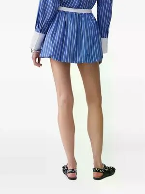 Liu Jo Striped Mini Skirt