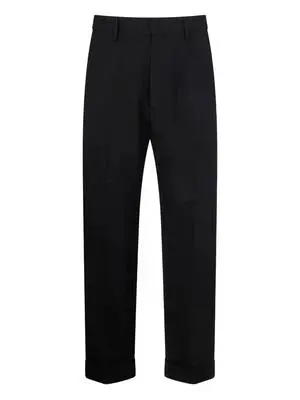Dsquared2 Raw Edge Hem Pants For Men