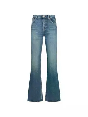 Liu Jo Stone-wash Flared Jeans
