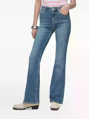 Liu Jo Stone-wash Flared Jeans