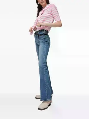 Liu Jo Stone-wash Flared Jeans