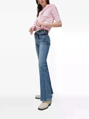 Liu Jo Stone-wash Flared Jeans