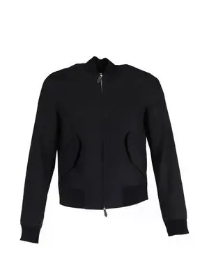 Burberry Zip-fastening Wool Bomber Jacket
