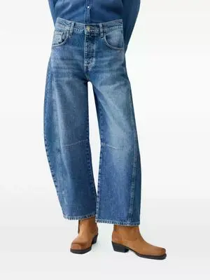 Liu Jo Wide Leg Jeans With Stud Embellishment