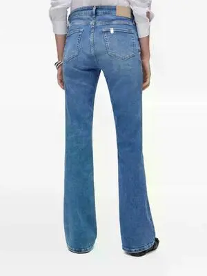 Liu Jo Stone-bleached Bootcut Jeans