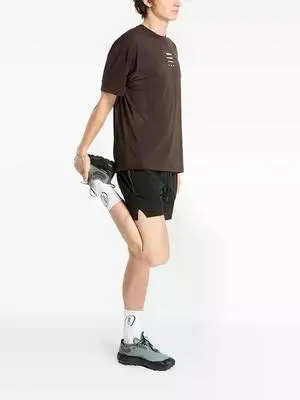 REPRESENT Logo-detail Track Shorts