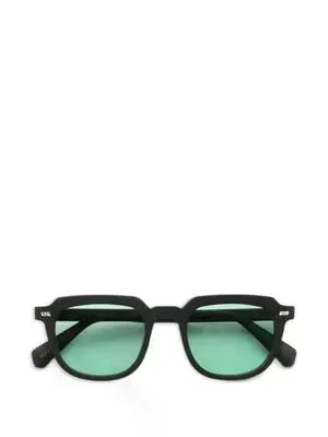GAST Square Frame Sunglasses - Black
