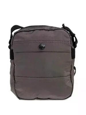 Stone Island Zip Crossbody Bag - Grey