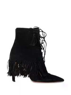 Aquazzura Textured Boots For Women