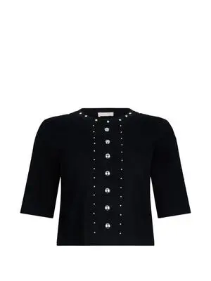 Liu Jo Stud-embellished Knit Top
