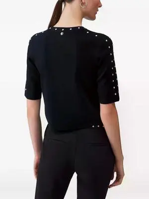 Liu Jo Stud-embellished Knit Top